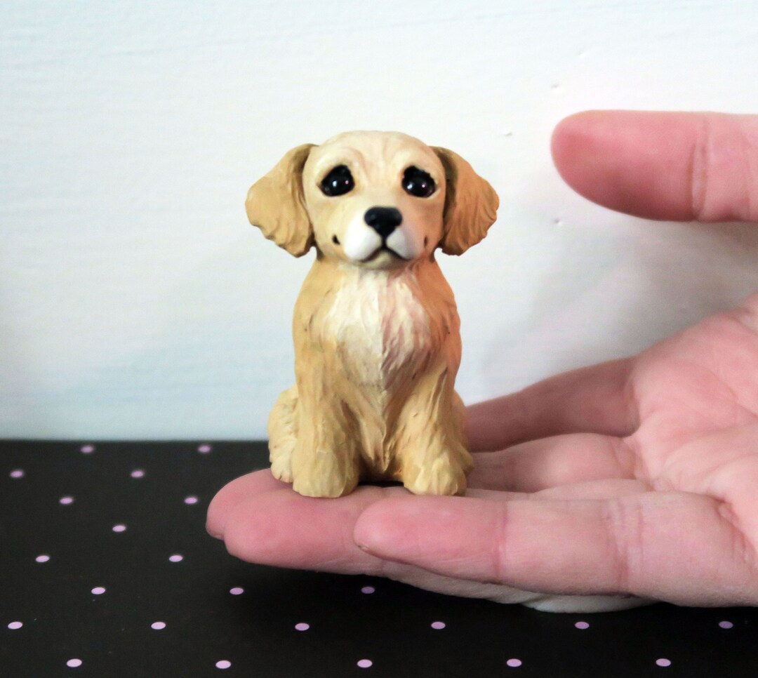 Golden Retriever Resin Hand Sculpted and Cast Collectible - Etsy