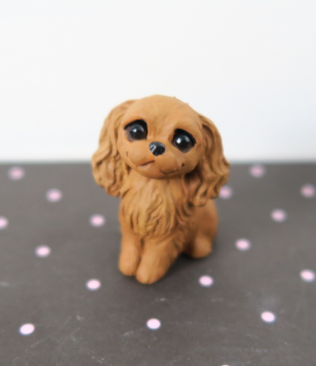 Ruby Cavalier King Charles Spaniel Handmade Resin Collectible Mini - Etsy