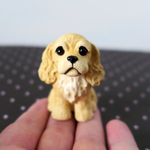 Cocker Spaniel Resin Hand Sculpt Furevercollectible - Etsy