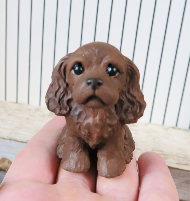 Cocker Spaniel Resin Collectible | Etsy