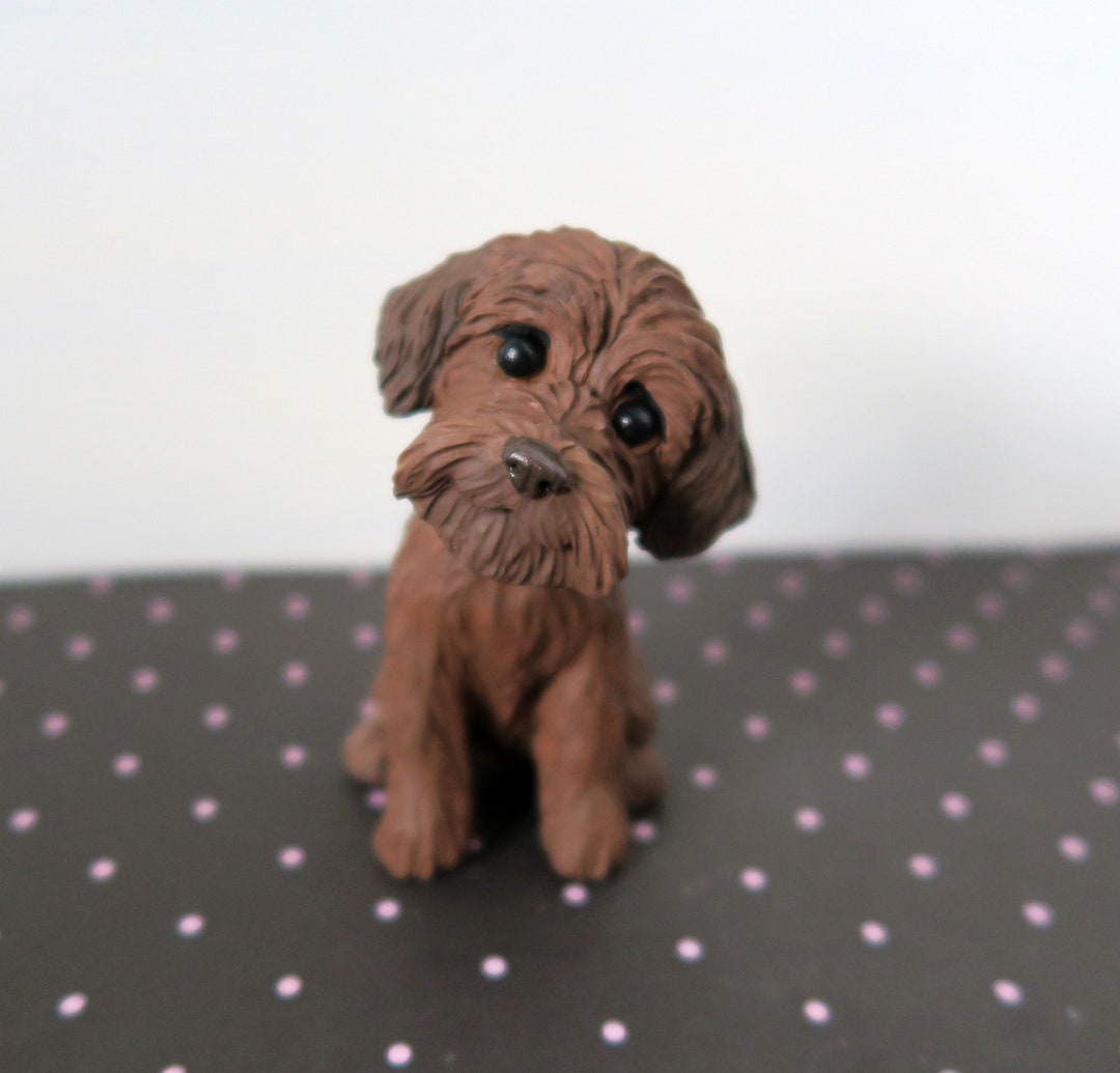 Labradoodle Schnoodle Maltipoo Havapoo Poodle Mix Figurine - Etsy