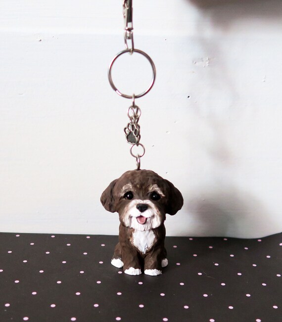 Poodle Mix Labradoodle Maltipoo Key Chain Handmade Resin | Etsy