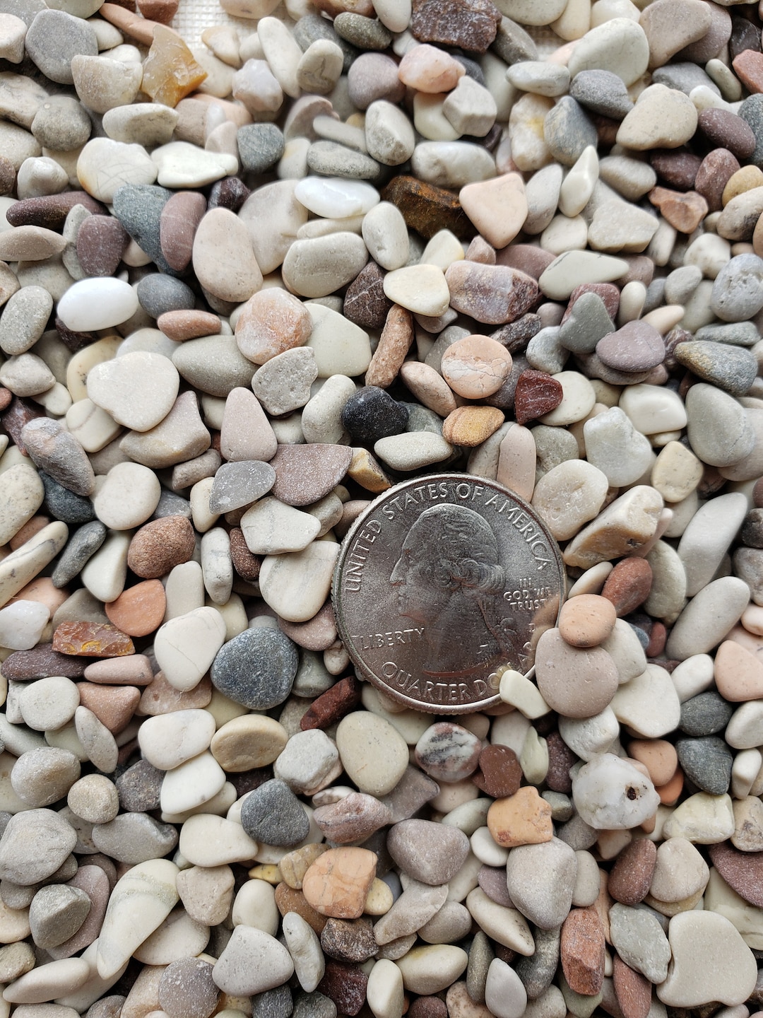 Tiny sea pebbles 20 ounces, craft stones, pebble art supply, tiny ...