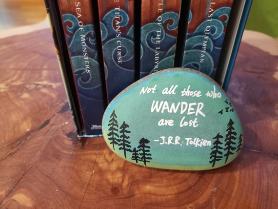 Hand Painted Stone Rock Painting Inspirational Quotes - Etsy