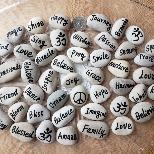 Kindness Stones - Etsy