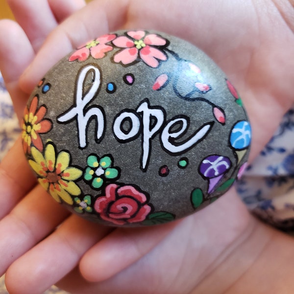 Hand Painted Stones - Etsy