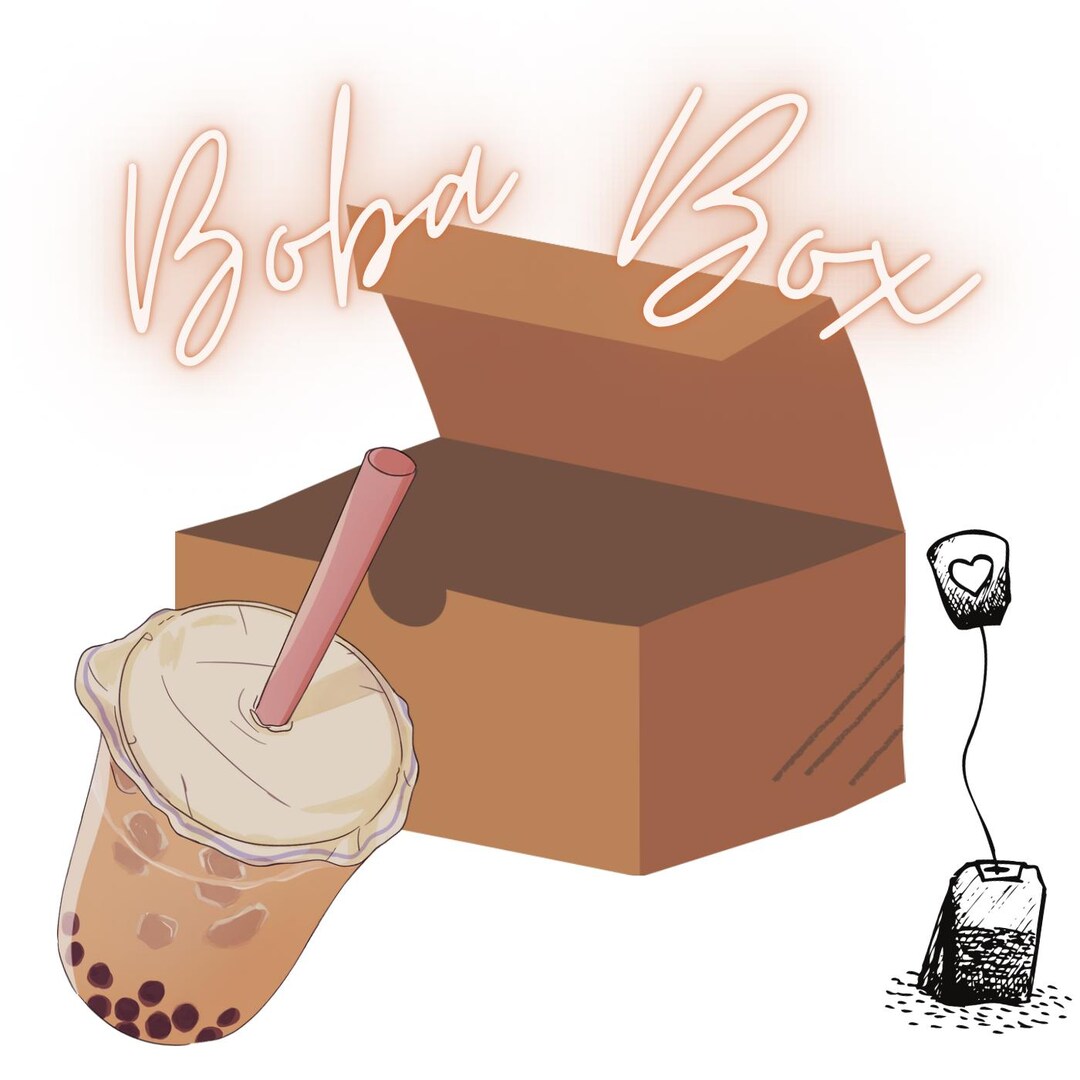 Brown Sugar Bubble Tea Box - Boba Box - Make Your Own Bubble Tea Serves ...