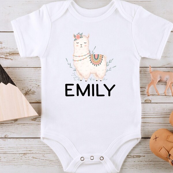Llama Baby Onesie - Etsy