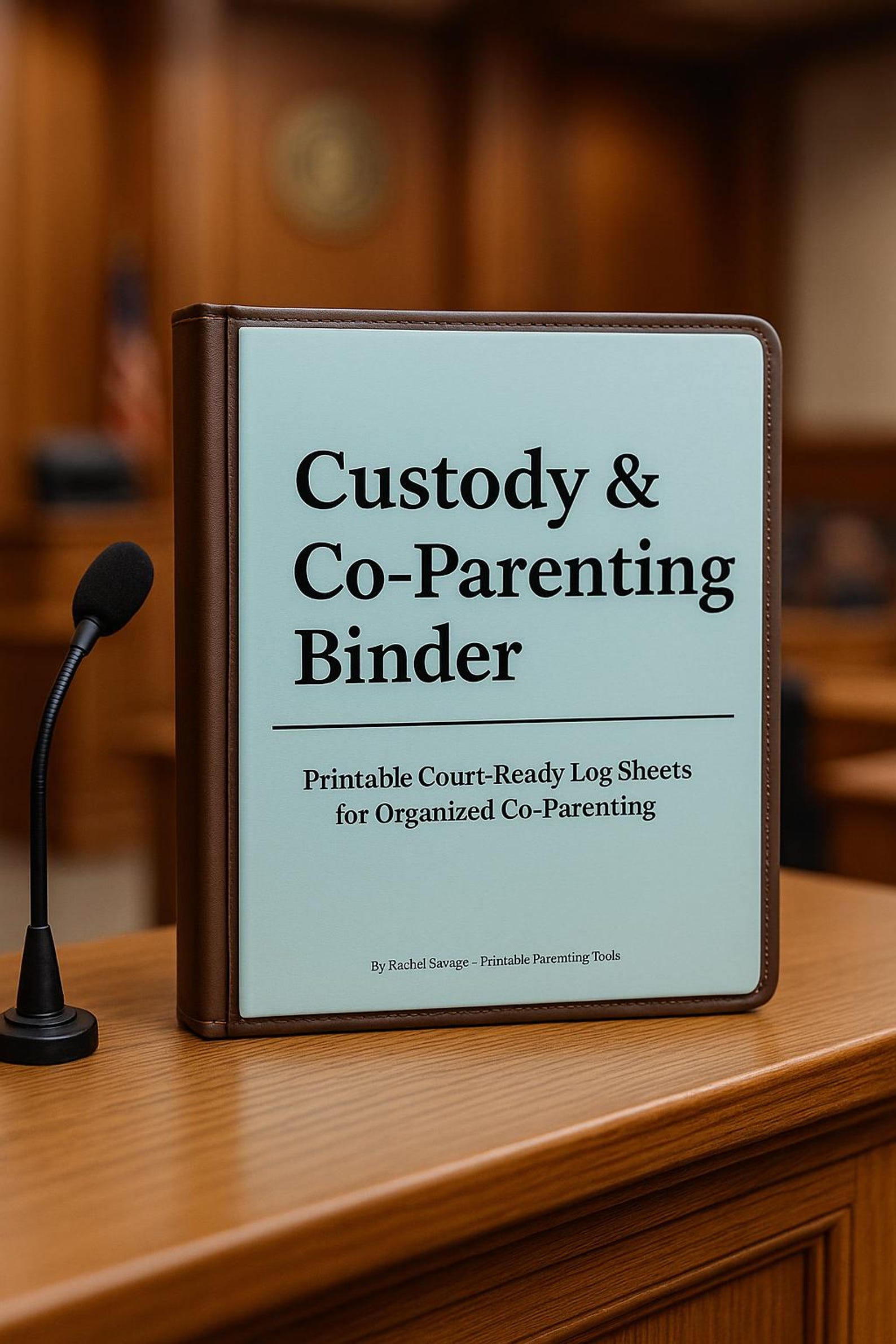 Custody & Co-parenting Binder | Family Court Planner | Visitation Log ...