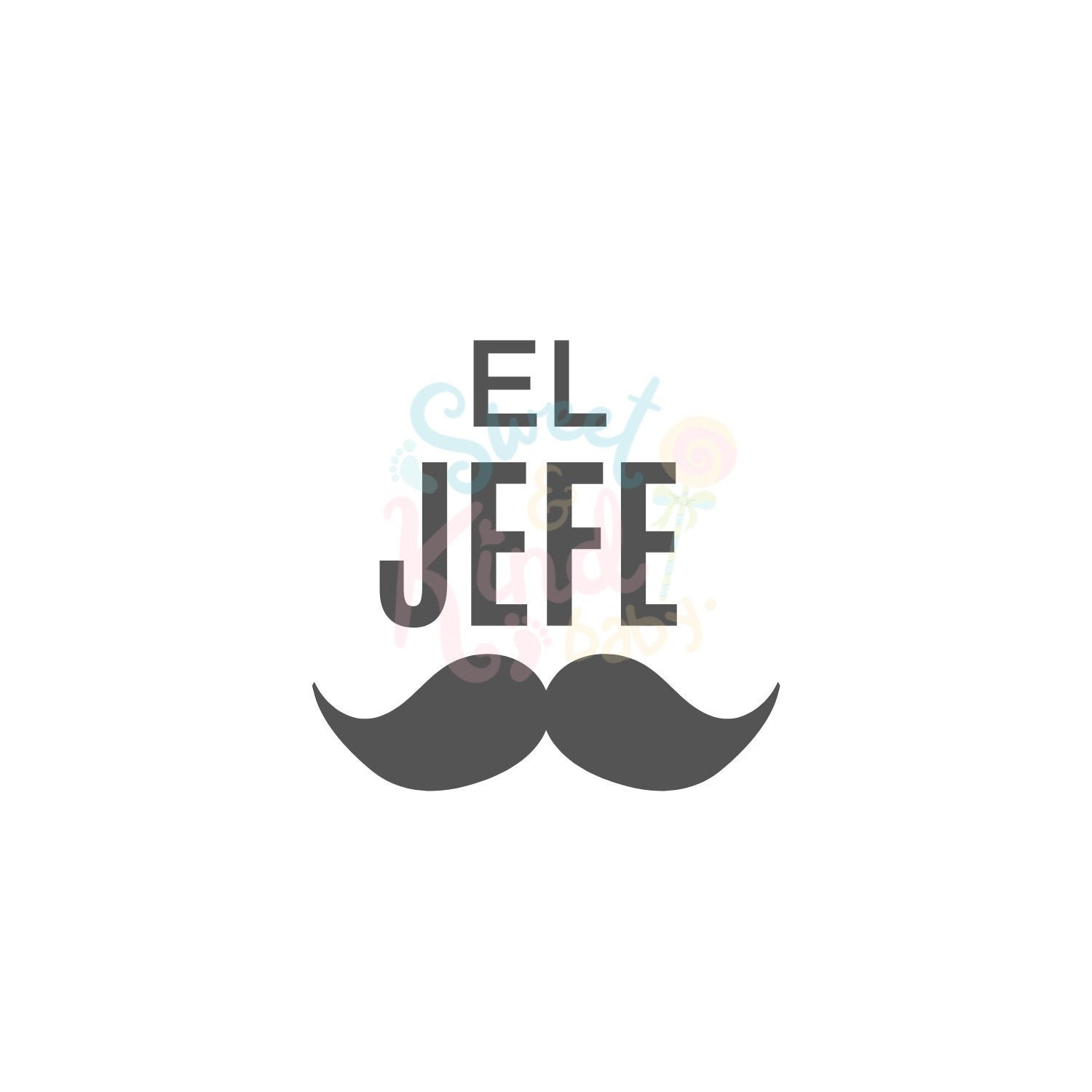 El Jefe Digital File for Father’s Day in Spanish. Día Del Padre. Png in ...