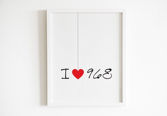 I Love You Wall Art Digital Prints Home Decor | Etsy Australia