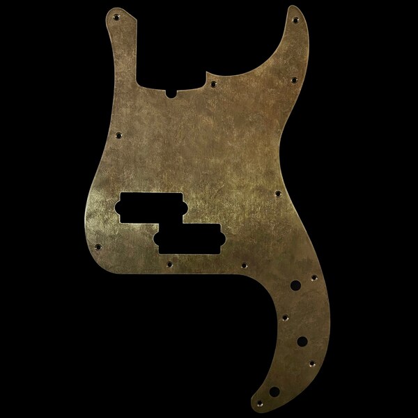 Gold P Bass Pickguard - Etsy