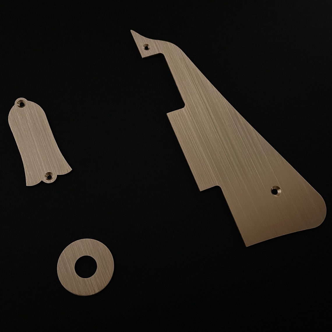 Les Paul Pickguard Scratchplate Set for Gibson Brushed Gold - Etsy