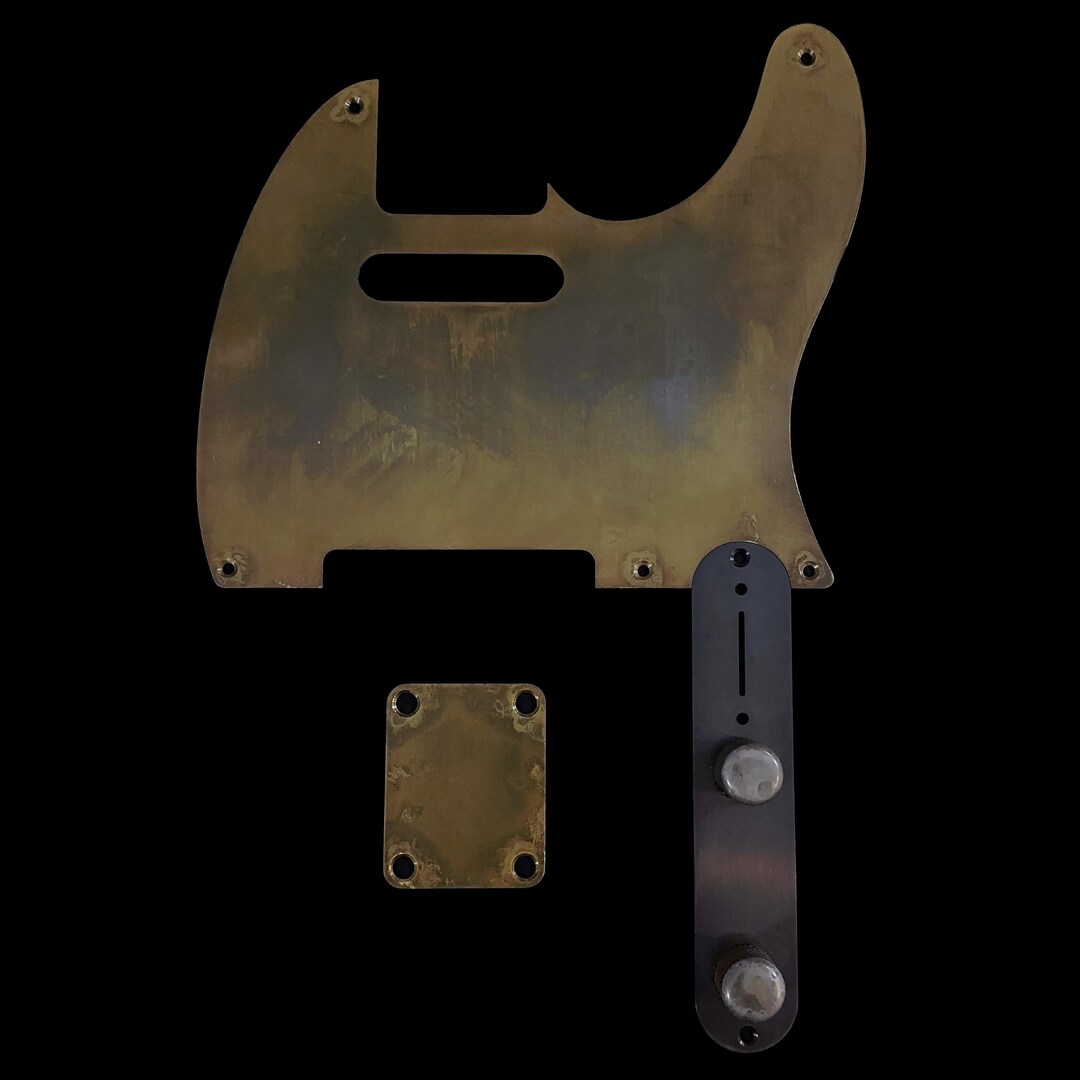 50s Telecaster Pickguard Scratchplate Set - 8-hole - Antique ...