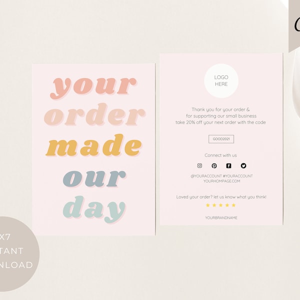 Shop Business Card - Etsy