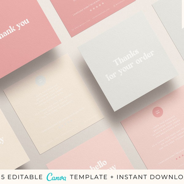 Package Insert - Etsy