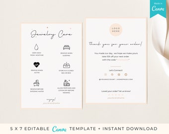 Package Insert Card - Etsy