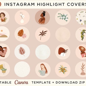 Boho Instagram Highlight Covers Ios 14 App Icons Modern - Etsy