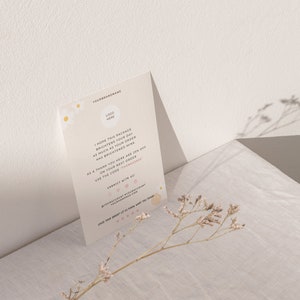 Modèle de reçu rétro Canva Simple, mignon Carte de remerciement ...