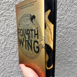 Fourth Wing Book Edge Painting - Etsy
