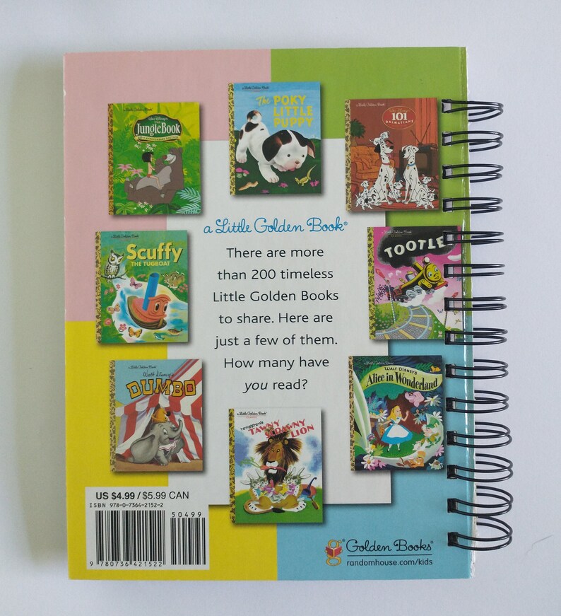 Walt Disney's Pinocchio Repurposed Sketchbook / Journal / Notebook - Etsy