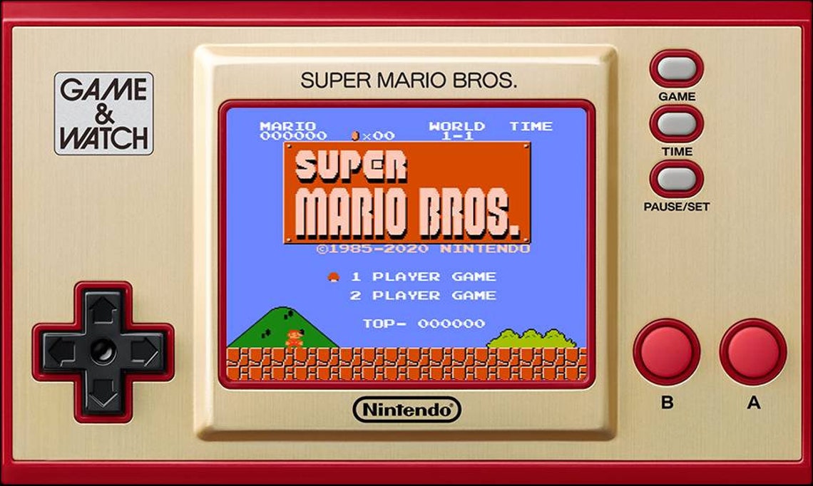 Game and Watch Super Mario Bros. 35th Anniversary Nintendo - Etsy