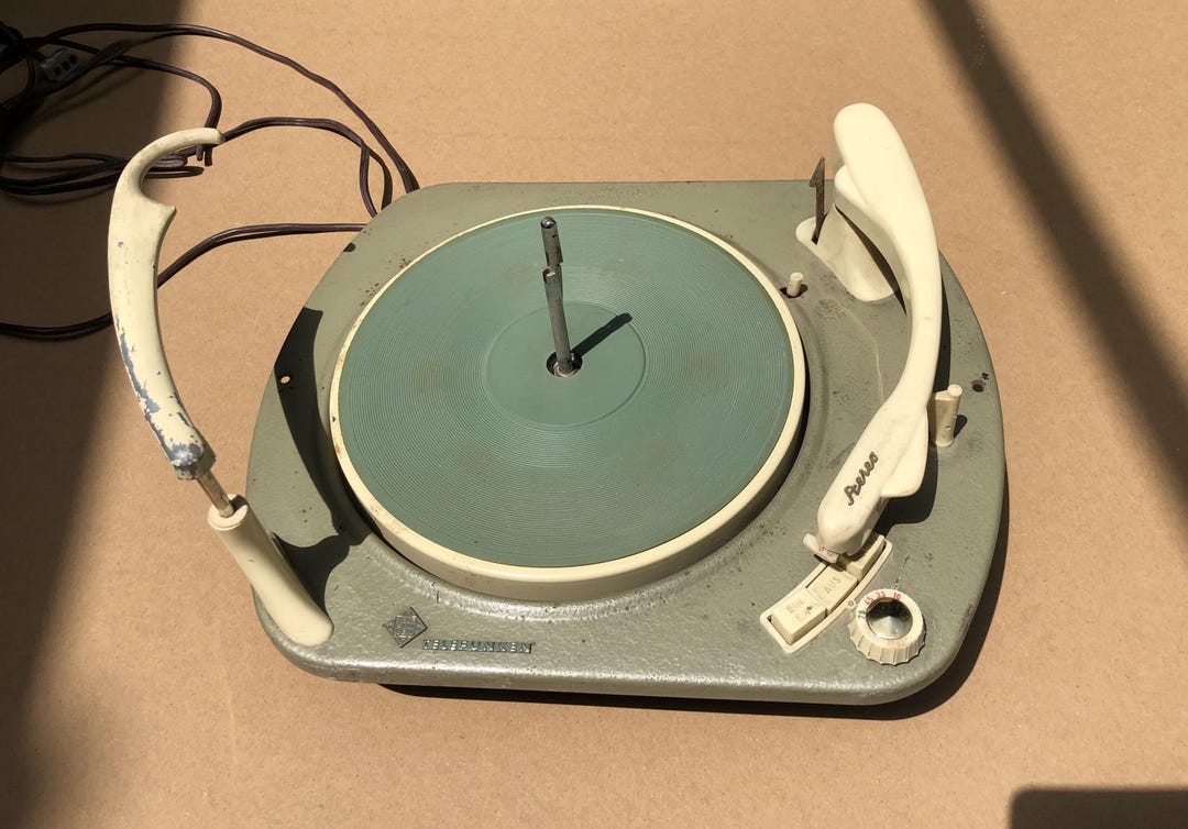 Vintage Telefunken Turntable Record Player Changer, MODEL TW562 , From ...