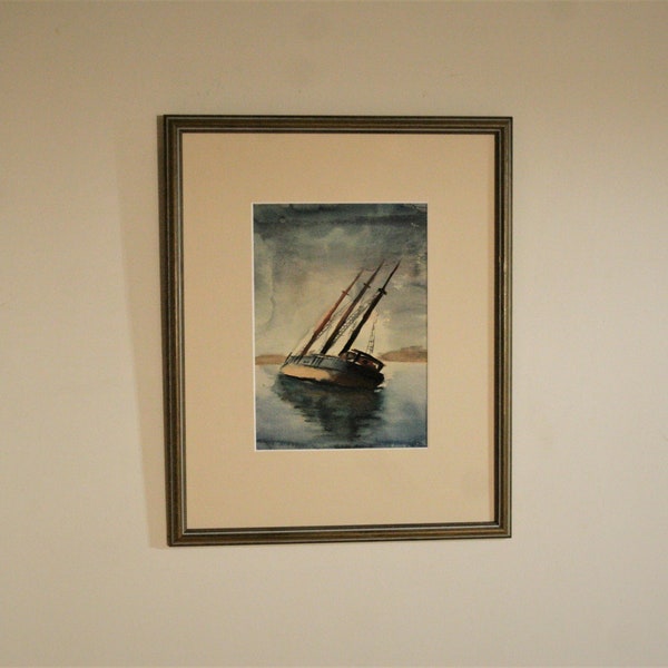 Sinking Ship Painting - Etsy