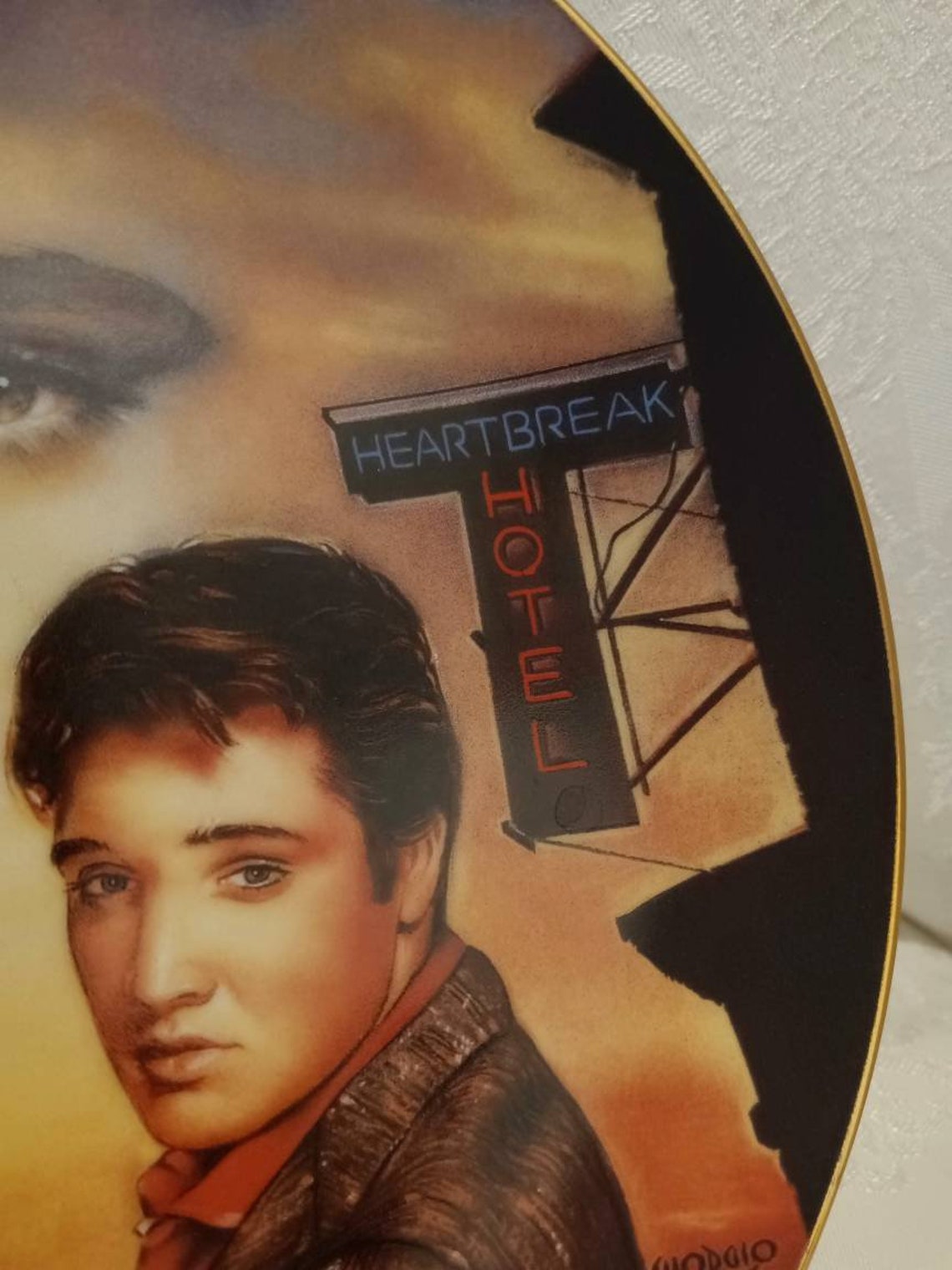 Vintage Plate Elvis Presley Collection Elvis Plate | Etsy