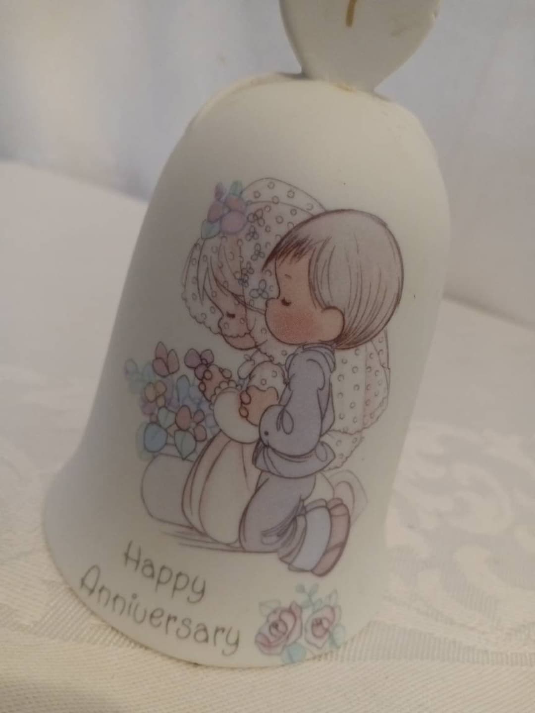 Precious Moments Anniversary Bell, Vintage Precious Moments ...