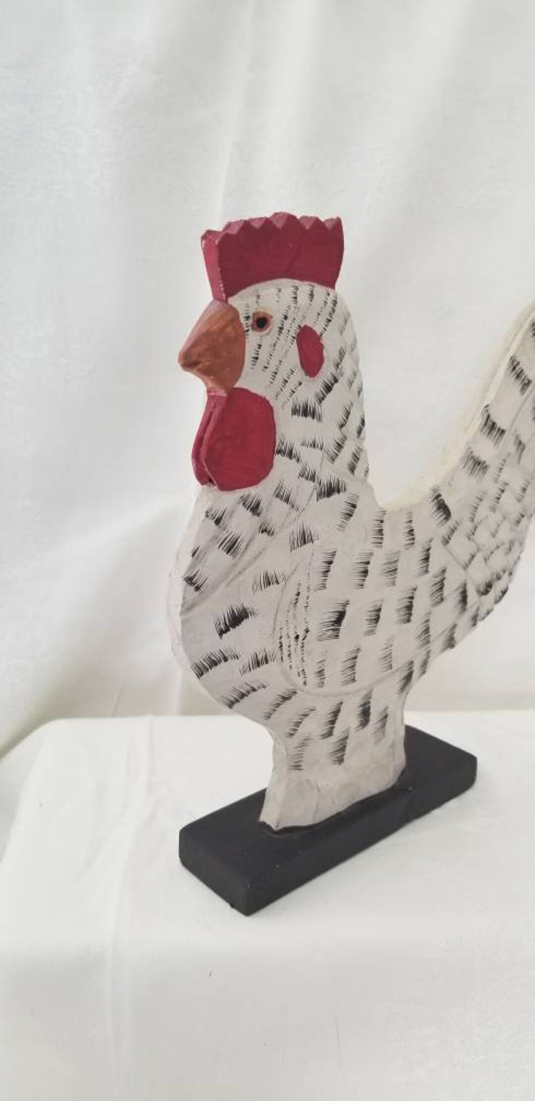Rooster, Wood Rooster, Vintage Rooster, Decoration Rooster, Cute ...