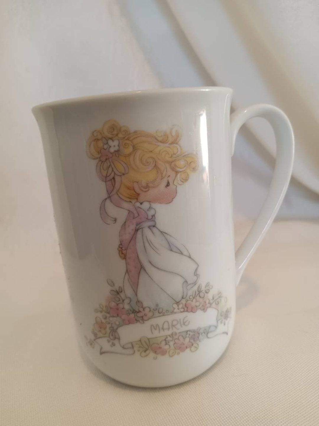 Precious Moments Cup, Precious Moments Coffee Mug, Marie, Marie Coffee ...