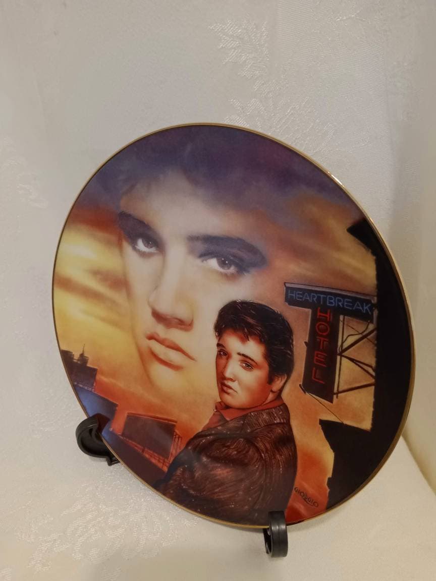 Vintage Plate Elvis Presley Collection Elvis Plate | Etsy