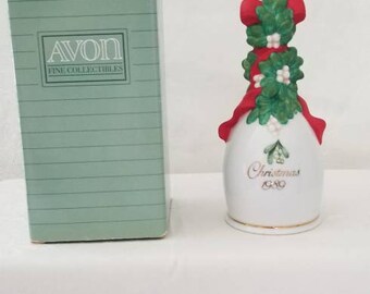 Avon Christmas Bell - Etsy