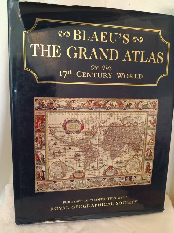 The Grand Atlas of the 17th Century World Atlas Royal - Etsy