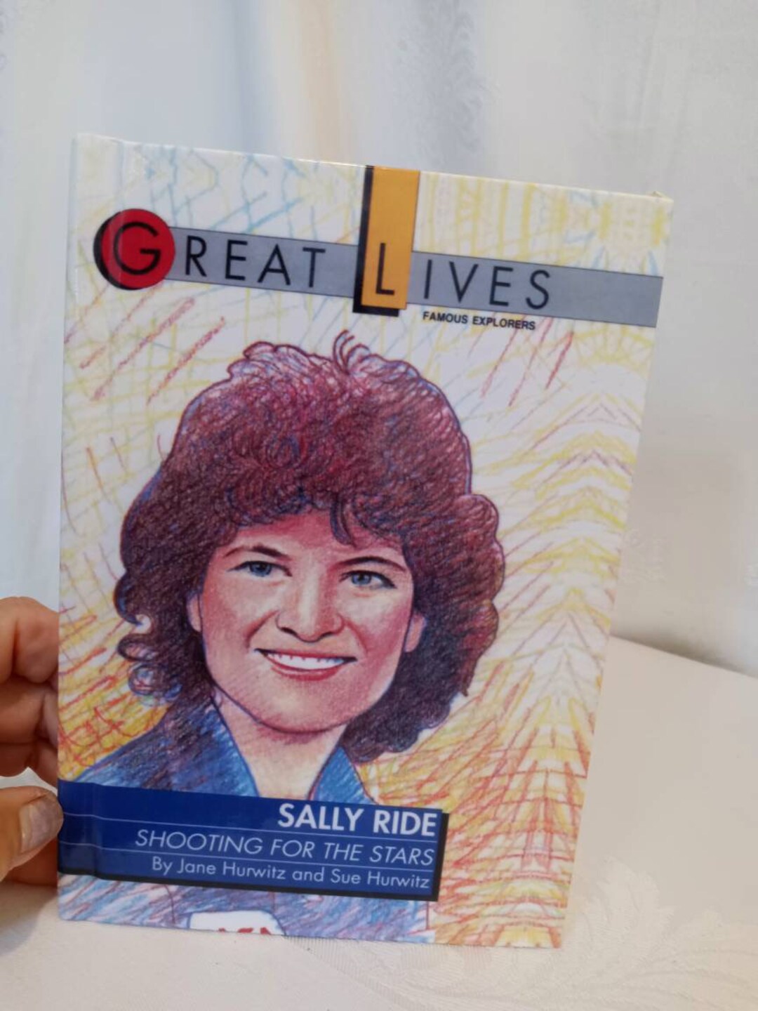 Book, Vintage Books, Biography Book, Sally Ride, Famous Explorer, Women ...