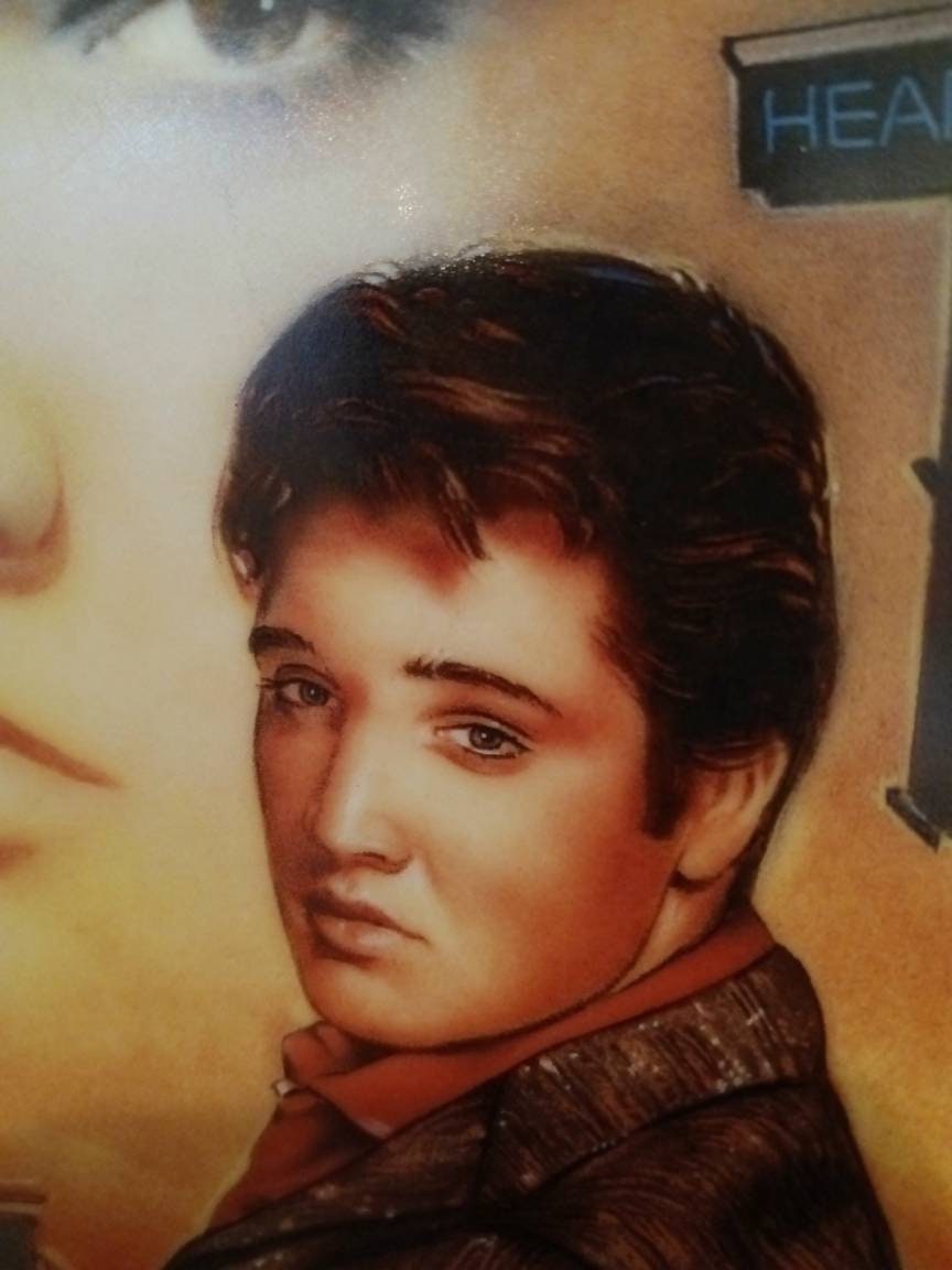 Vintage Plate Elvis Presley Collection Elvis Plate | Etsy