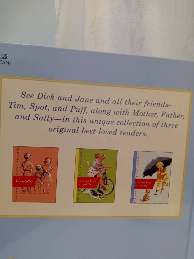 Book, Vintage Story, Classic Book, Children's Book, Dick and Jane, the ...