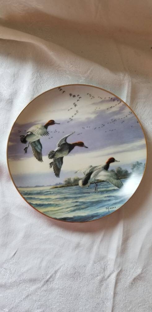 Rippled Landing, David Maass, Collectables, Duck Plate Collection ...