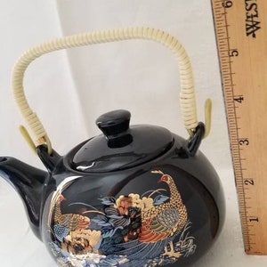 Tea Pot, Peacock Teapot, Tea, Vintage Tea, Teapot, Asian Tea, - Etsy