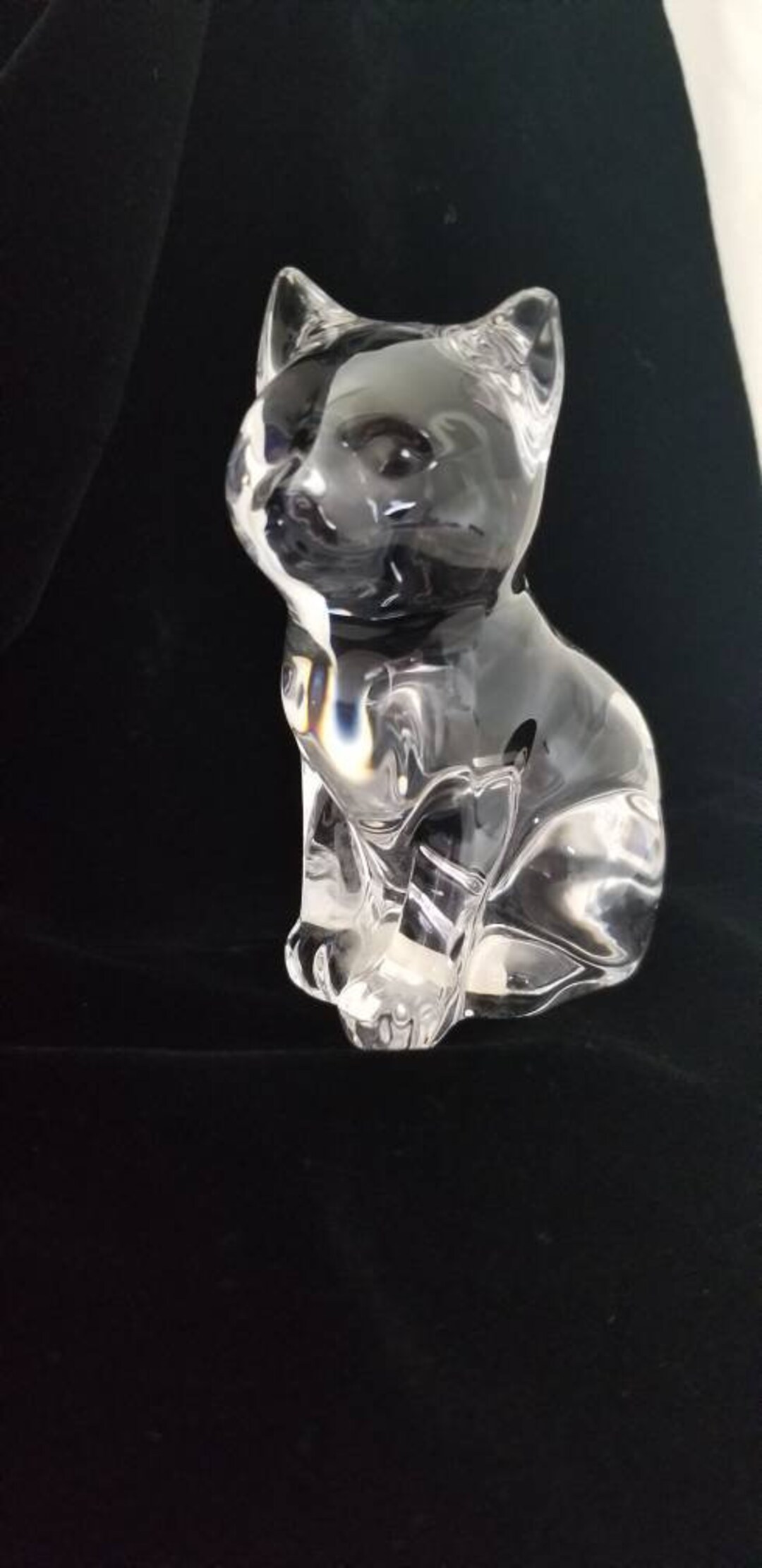 Cat, Kitten, Crystal Cat, Crystal Kitten, Lead Glass, Animals, Crystal ...