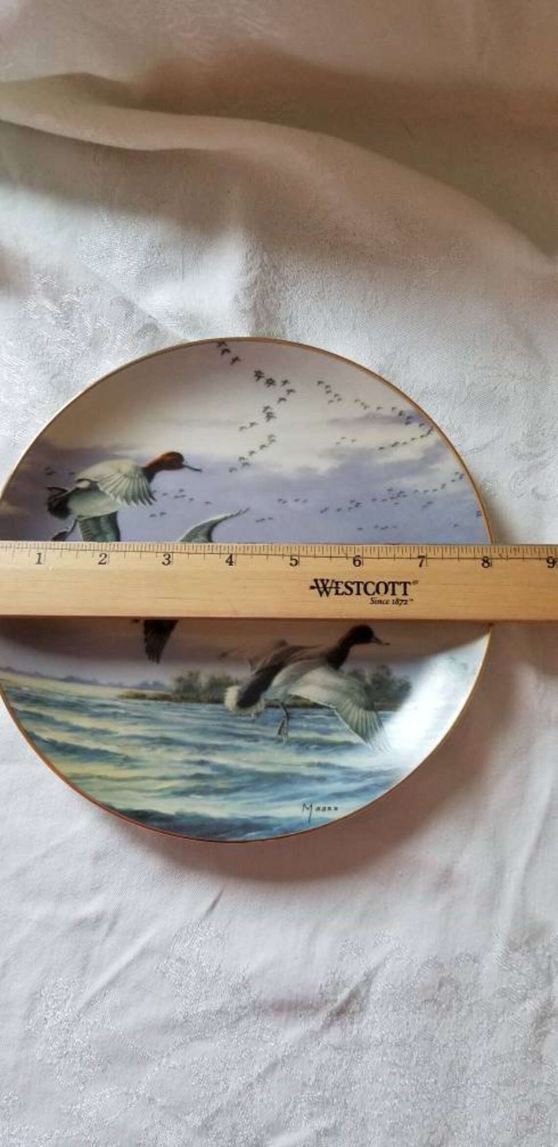 Rippled Landing, David Maass, Collectables, Duck Plate Collection ...