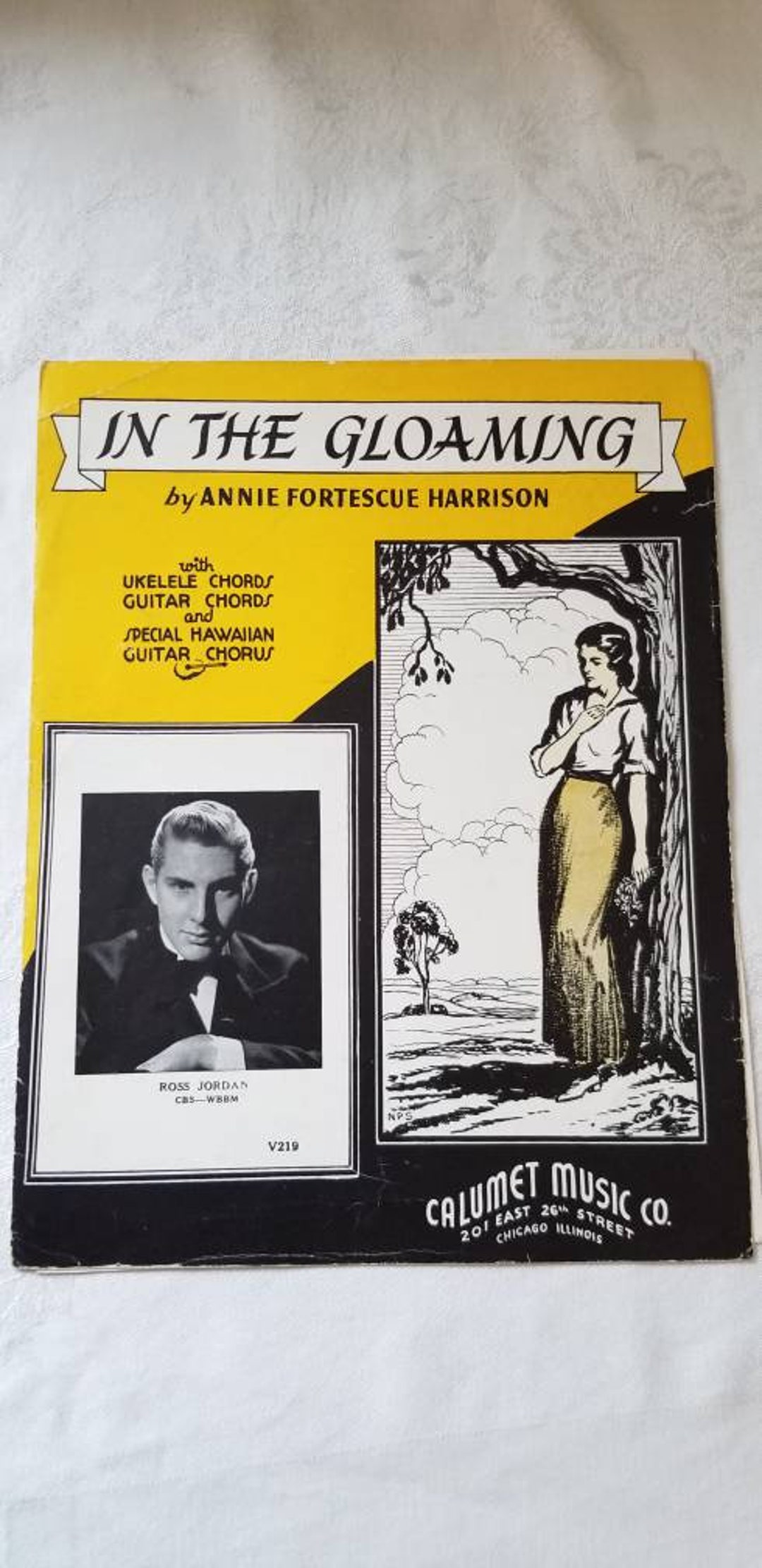 In the Gloaming, Vintage Sheet Music, Sheet Music, Annie Fortescue ...