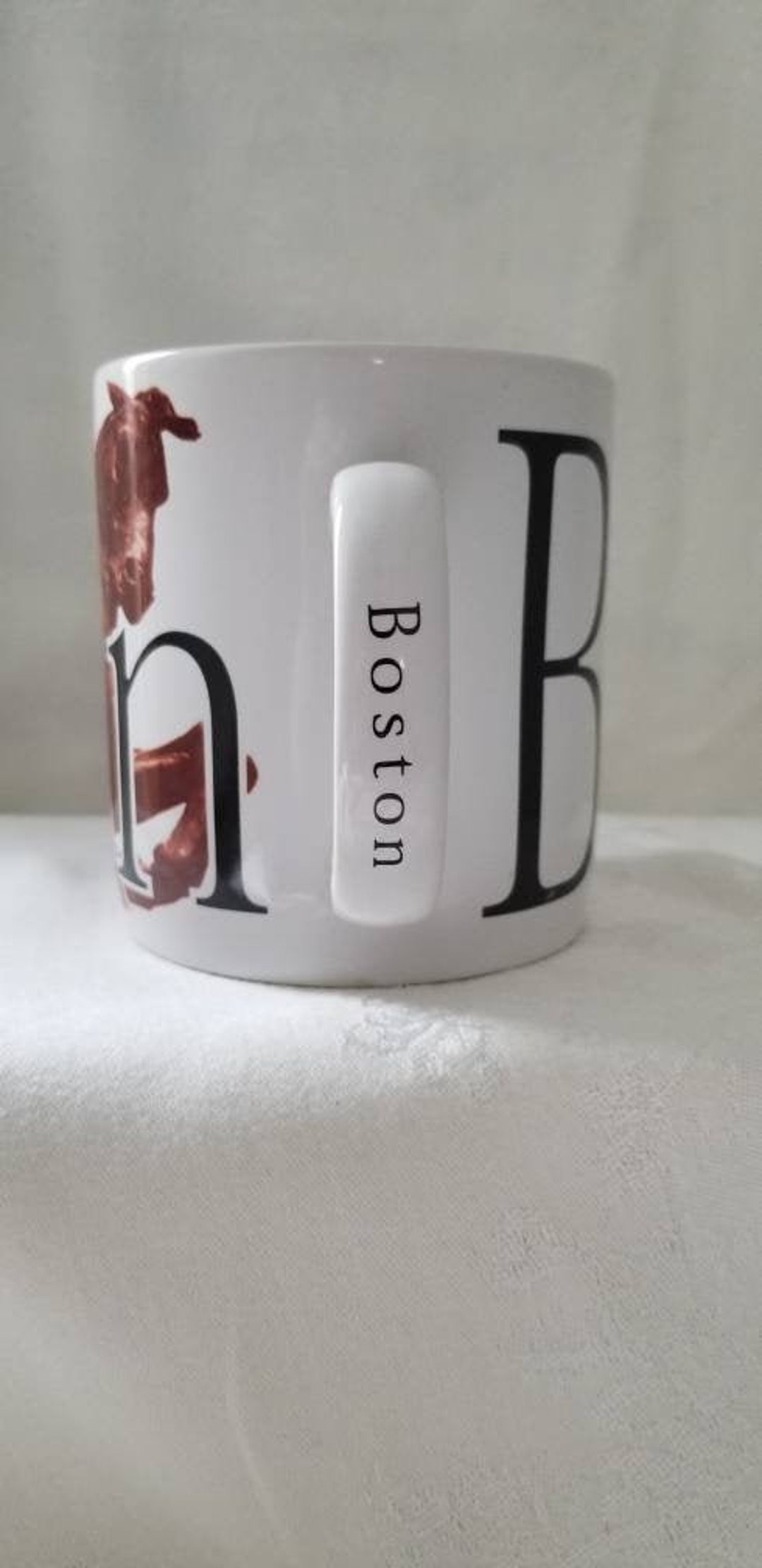 BOSTON Coffee Mug, Starbucks Coffee Mug, Jumbo Mug, City Mug ...