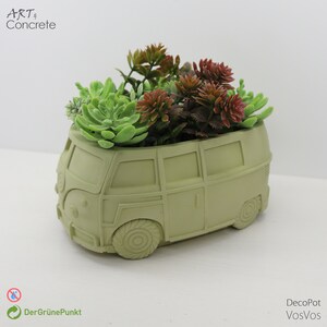 Kleiner Flower Pot Retro Bus - Raysin - Home Deco - Stück . Piece - Etsy