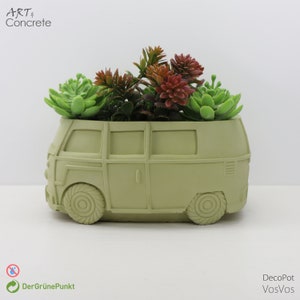 Kleiner Flower Pot Retro Bus - Raysin - Home Deco - Stück . Piece - Etsy