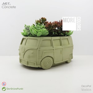 Kleiner Flower Pot Retro Bus - Raysin - Home Deco - Stück . Piece - Etsy