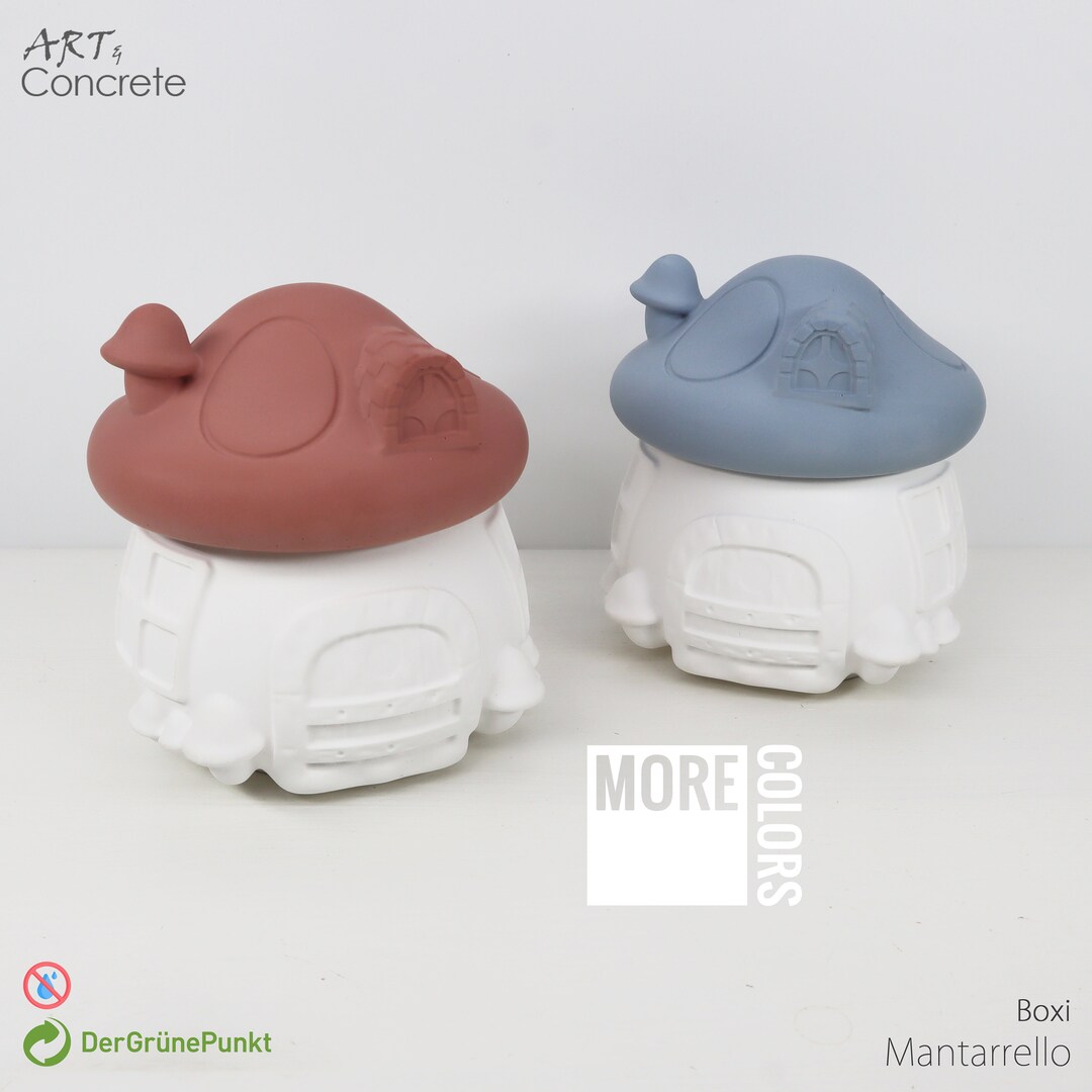 Mushroom Shaped Storage Box - Mushroom Figure - Mushroom Box - Etsy