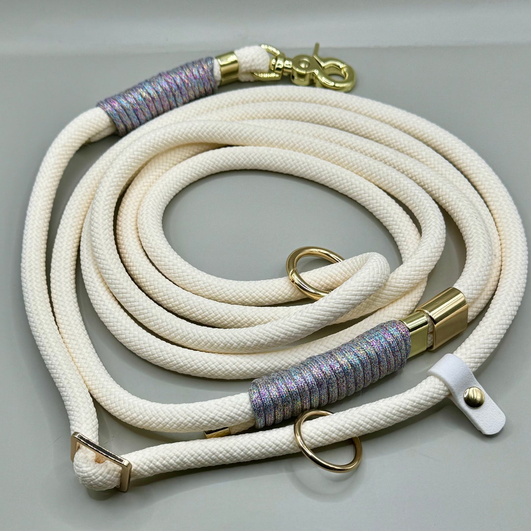 Ready to Ship Cream Rope With Gold Hardware Convertible Hands Free ...