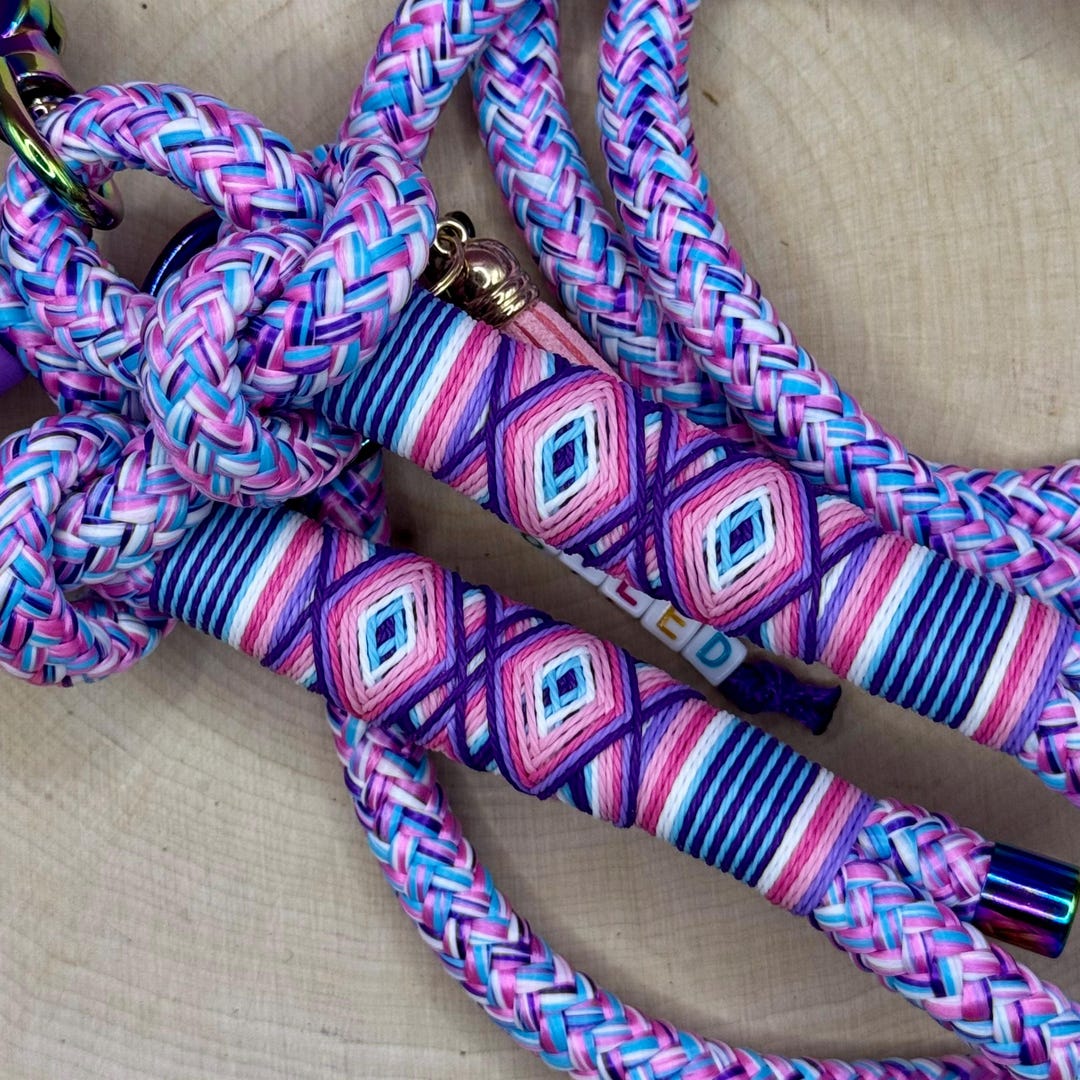 Wutz Paracord Dog Collar/leash Whipping Upgrade: Colorful Cord Finishes ...